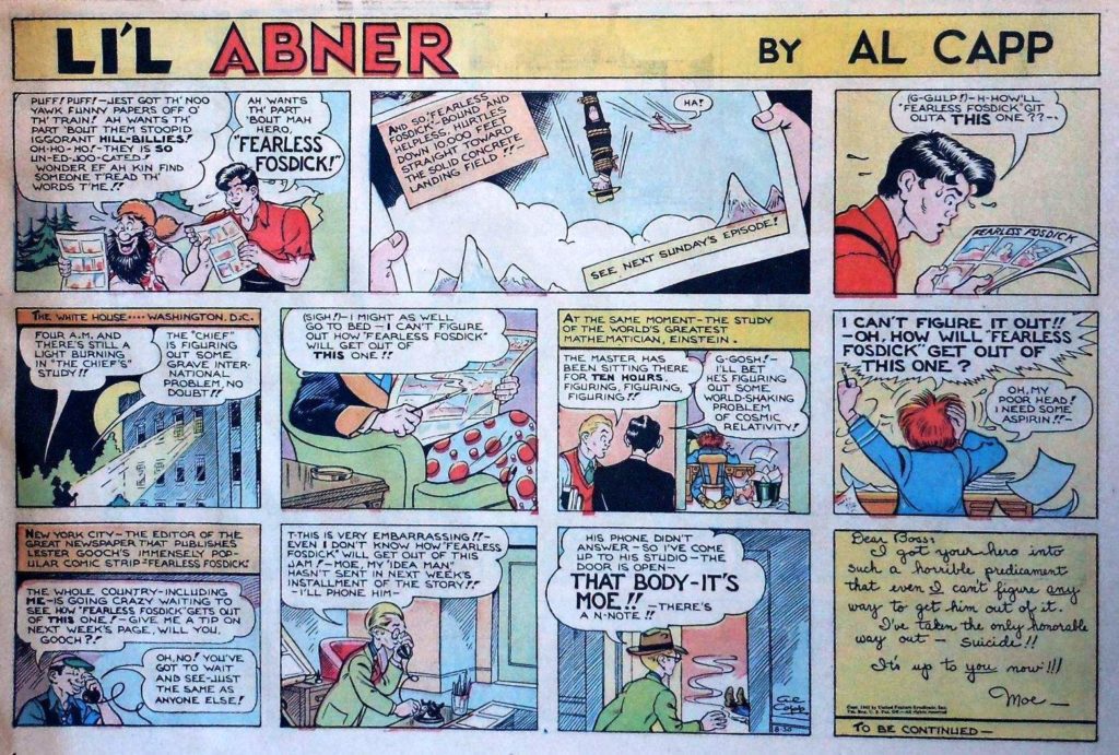 Classic, Vanished Comic Strips – I Remember JFK: A Baby Boomer's ...