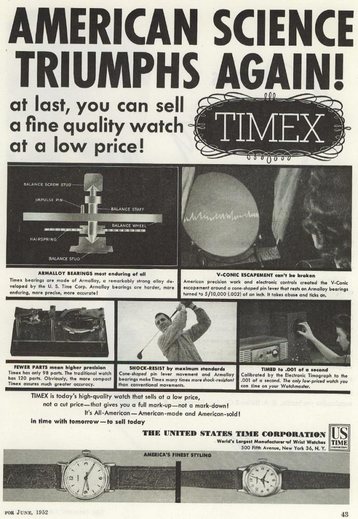 Timex Watches – I Remember JFK: A Baby Boomer's Pleasant Reminiscing Spot